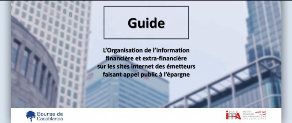 Sociétés cotées: Un guide sur l’organisation de l’information ...