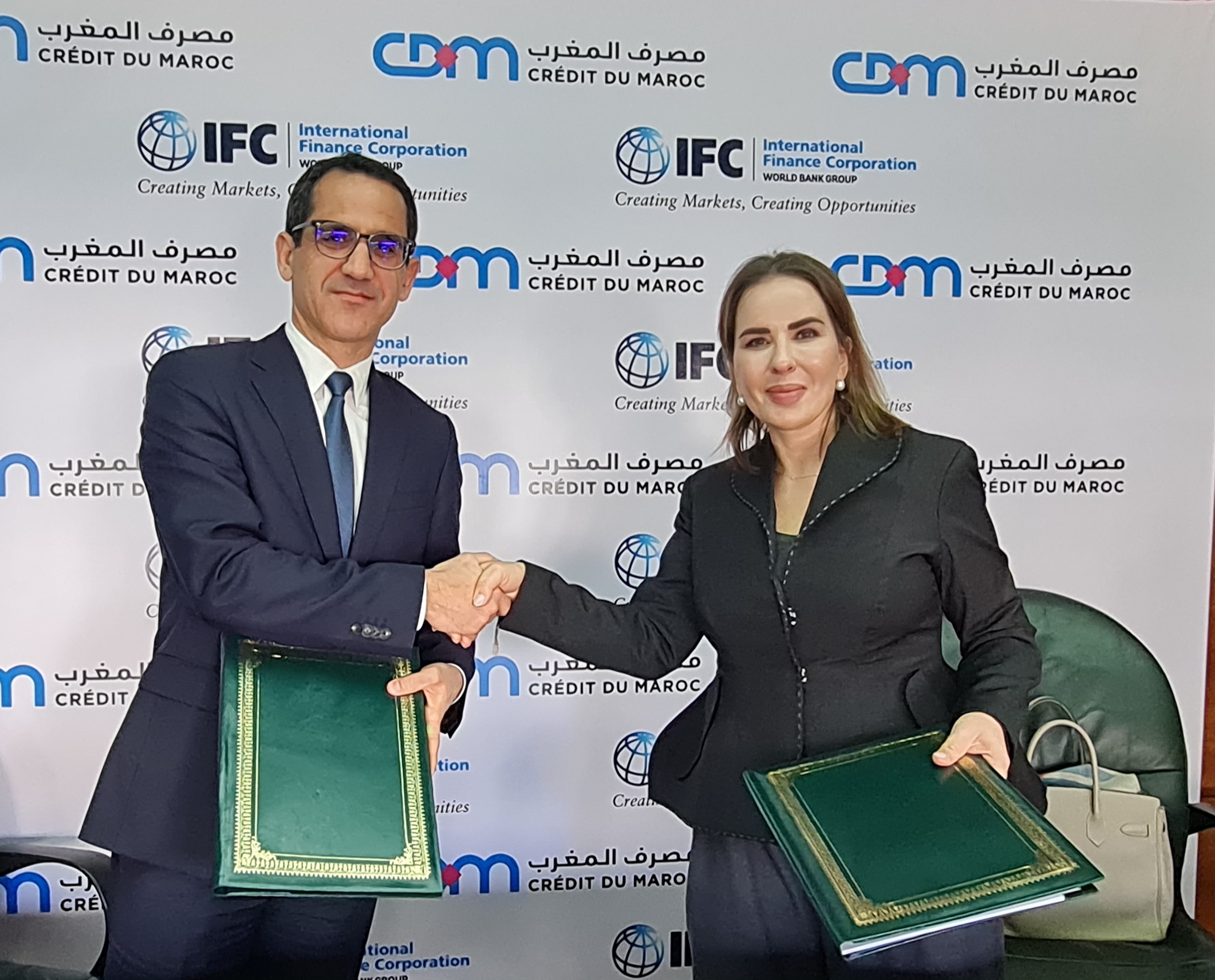 Crédit du Maroc signe son 1er partenariat avec IFC portant sur un prêt de 50 M$ | FINANCE INCLUSIVE
